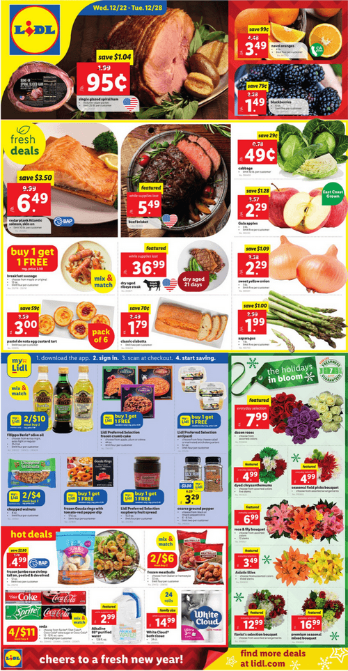 Lidl Weekly Ad Dec 22 – Dec 28, 2021