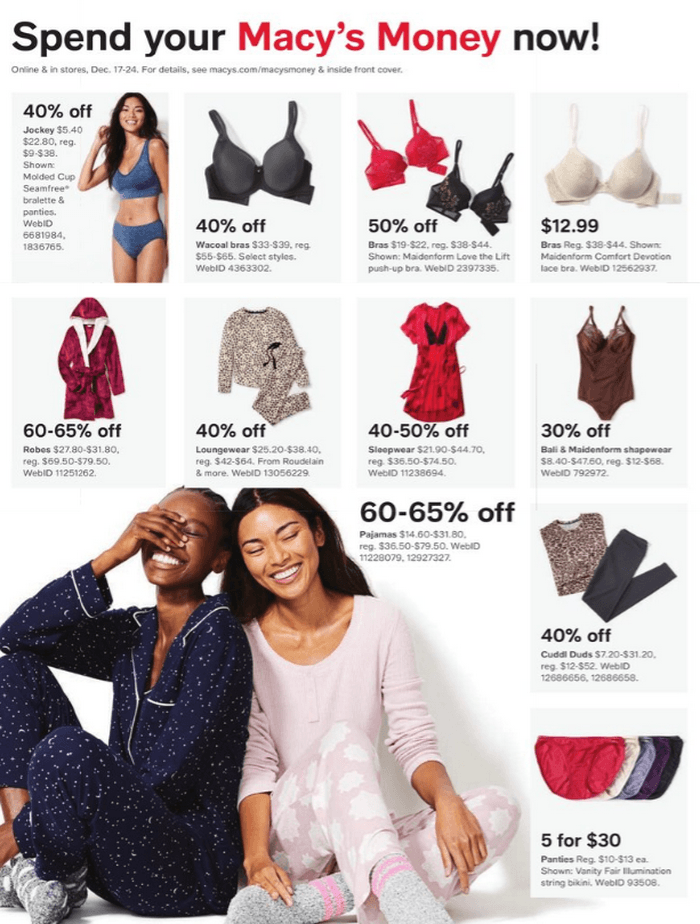 Macy's Flyer Sale Dec 17 – Dec 19, 2021