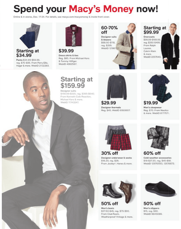 Macy's Flyer Sale Dec 17 – Dec 19, 2021