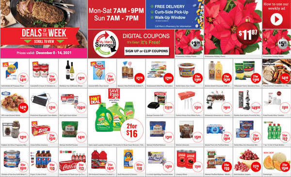 Marc's Weekly Ad Dec 08 – Dec 14, 2021