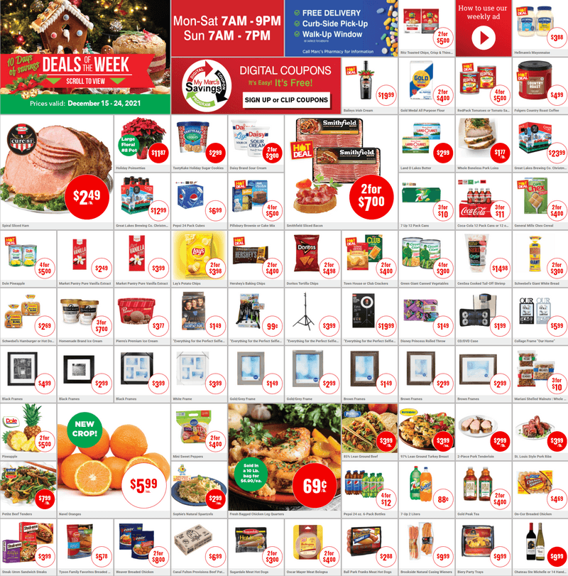 Marc's Weekly Ad Dec 15 – Dec 24, 2021