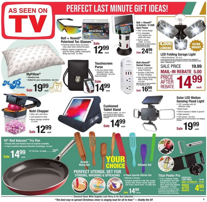 Menards Last Minute Gift Sale Dec 17 – Dec 24, 2021 (Christmas ...