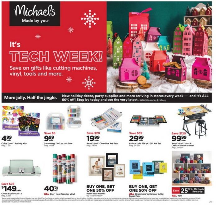 Michaels Weekly Ad Dec 12 – Dec 18, 2021