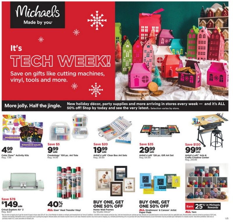 Michaels Weekly Ad Dec 12 – Dec 18, 2021