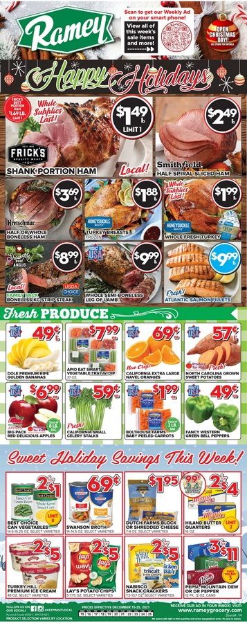Price Cutter Weekly Ad Dec 15 – Dec 25, 2021
