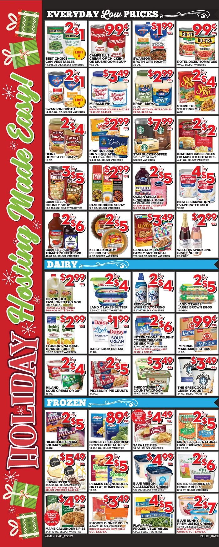 Price Cutter Weekly Ad Dec 22 – Dec 28, 2021