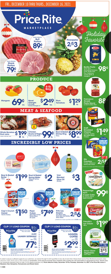 Price Rite Weekly Ad Dec 10 – Dec 16, 2021