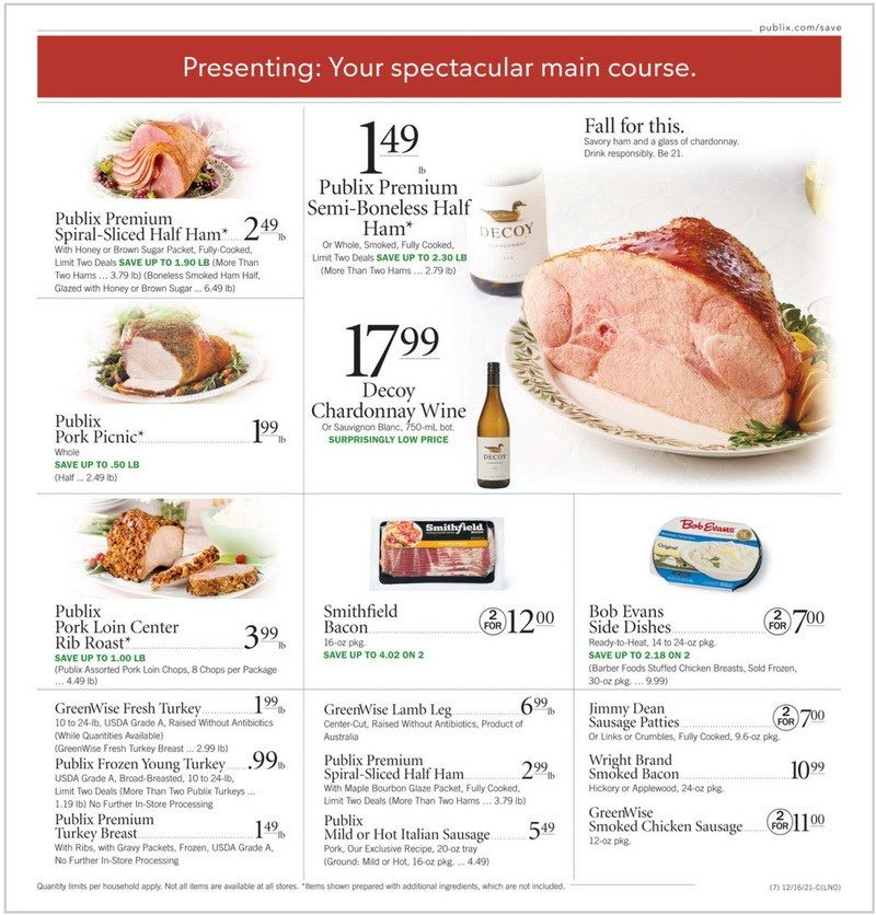 Publix Weekly Ad Dec 15 – Dec 24, 2021