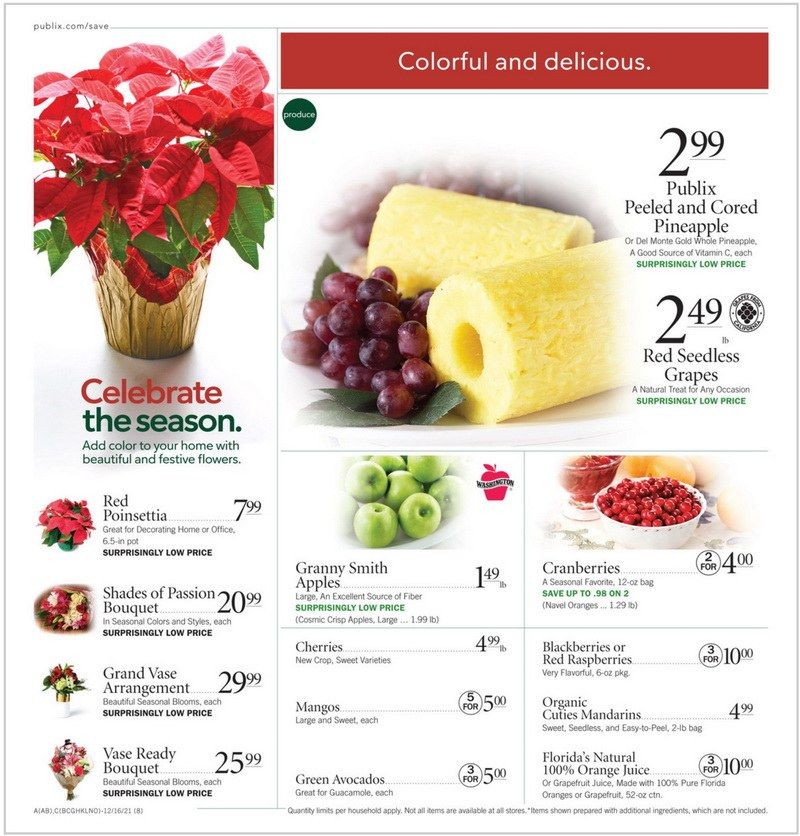 Publix Weekly Ad Dec 15 – Dec 24, 2021