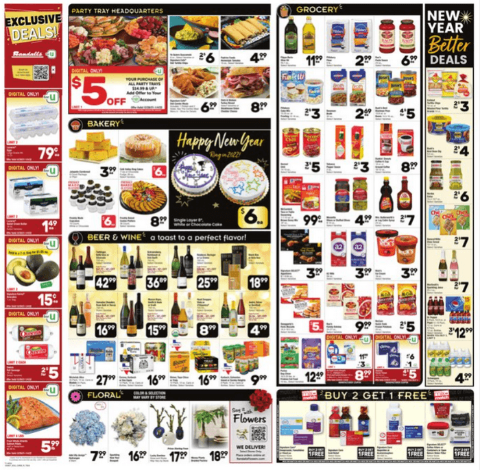 Randalls Weekly Ad Dec 29, 2021 – Jan 04, 2022