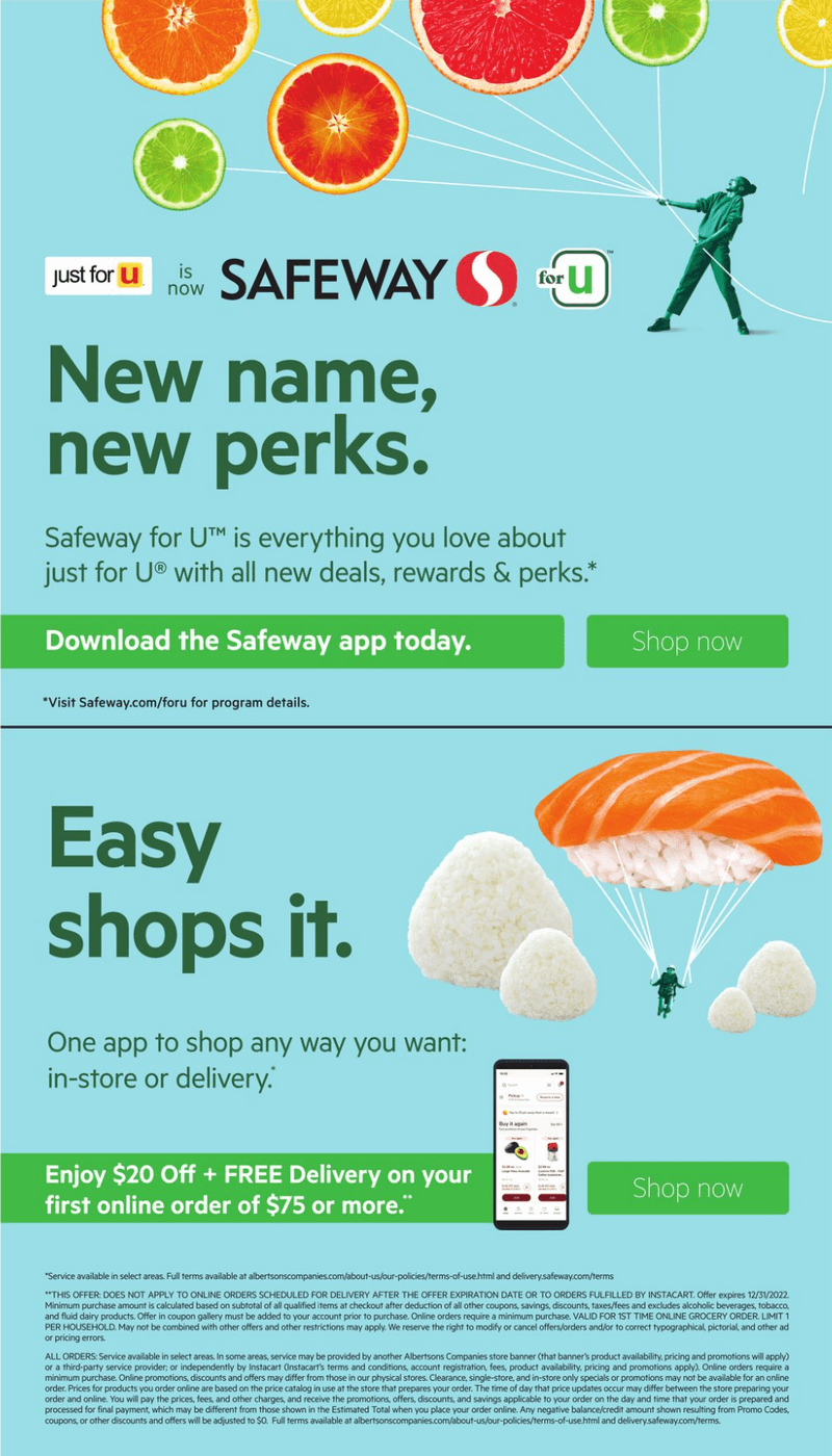 Safeway Weekly Ad Dec 08 – Dec 14, 2021