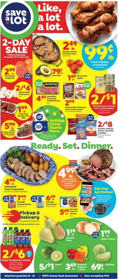Save A Lot Weekly Ad Dec 08 – Dec 14, 2021