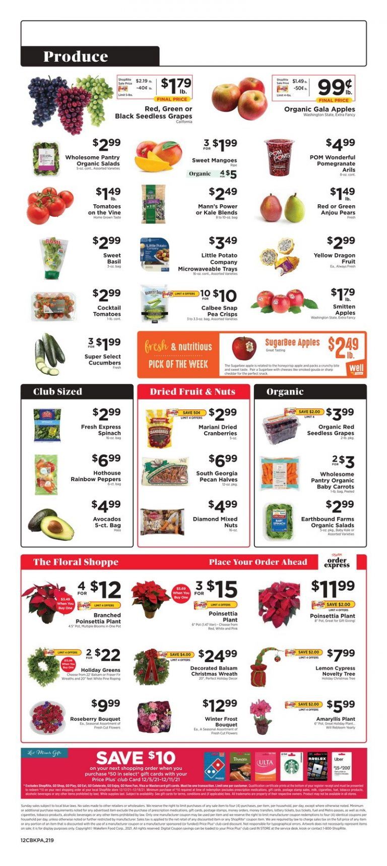 ShopRite Weekly Ad Dec 05 – Dec 11, 2021