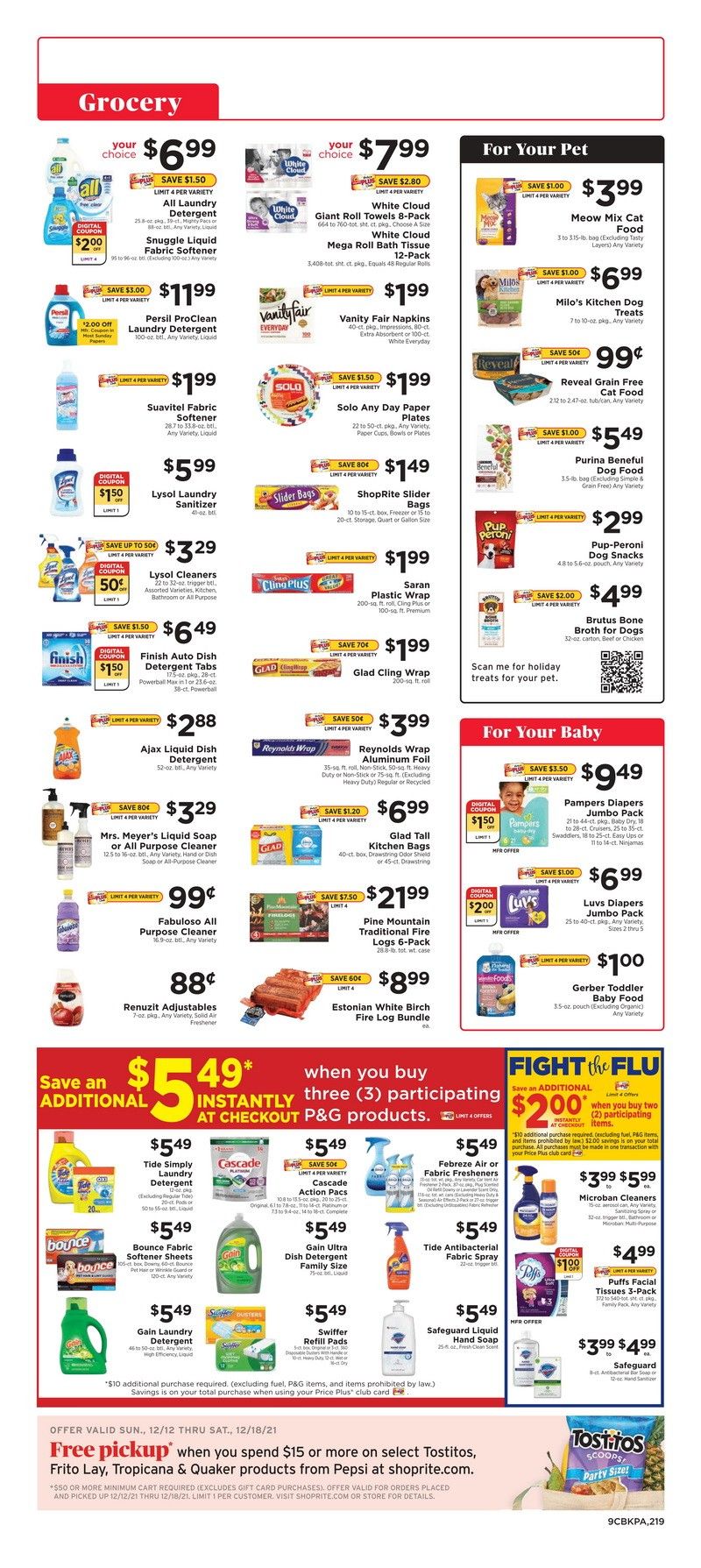 ShopRite Weekly Ad Dec 12 – Dec 18, 2021