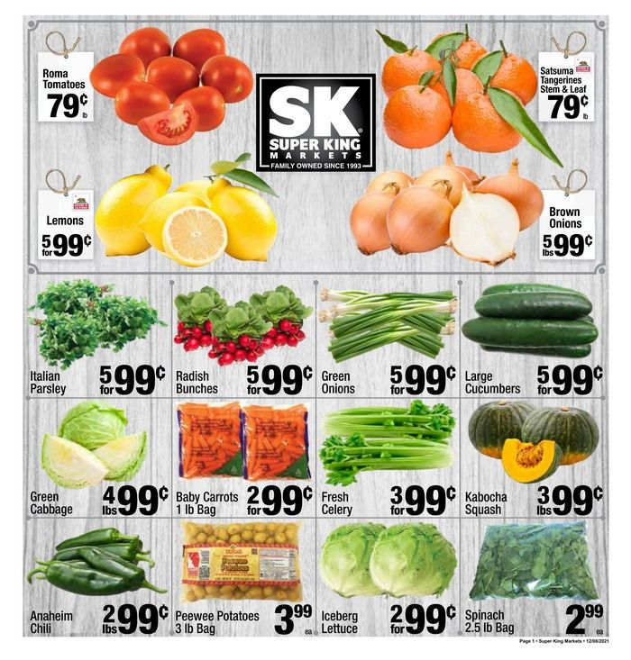 Super King Weekly Ad Dec 08 – Dec 14, 2021