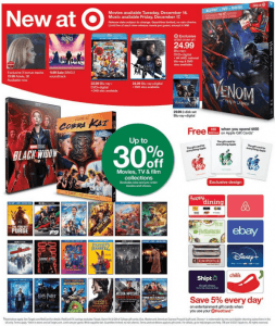 Target Weekly Ad Dec 12 – Dec 18, 2021