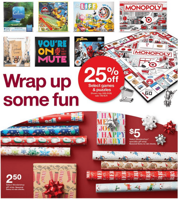 Target Weekly Ad Dec 19 – Dec 25, 2021 (Christmas Promotion Included)