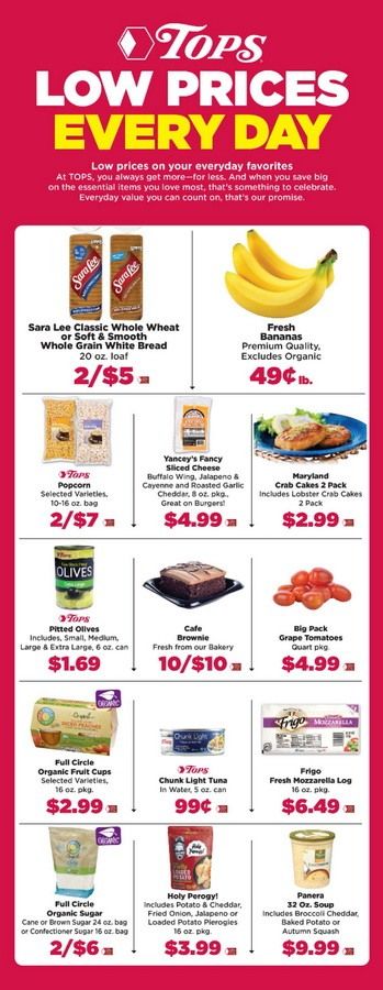 Tops Weekly Ad Dec 05 – Dec 11, 2021