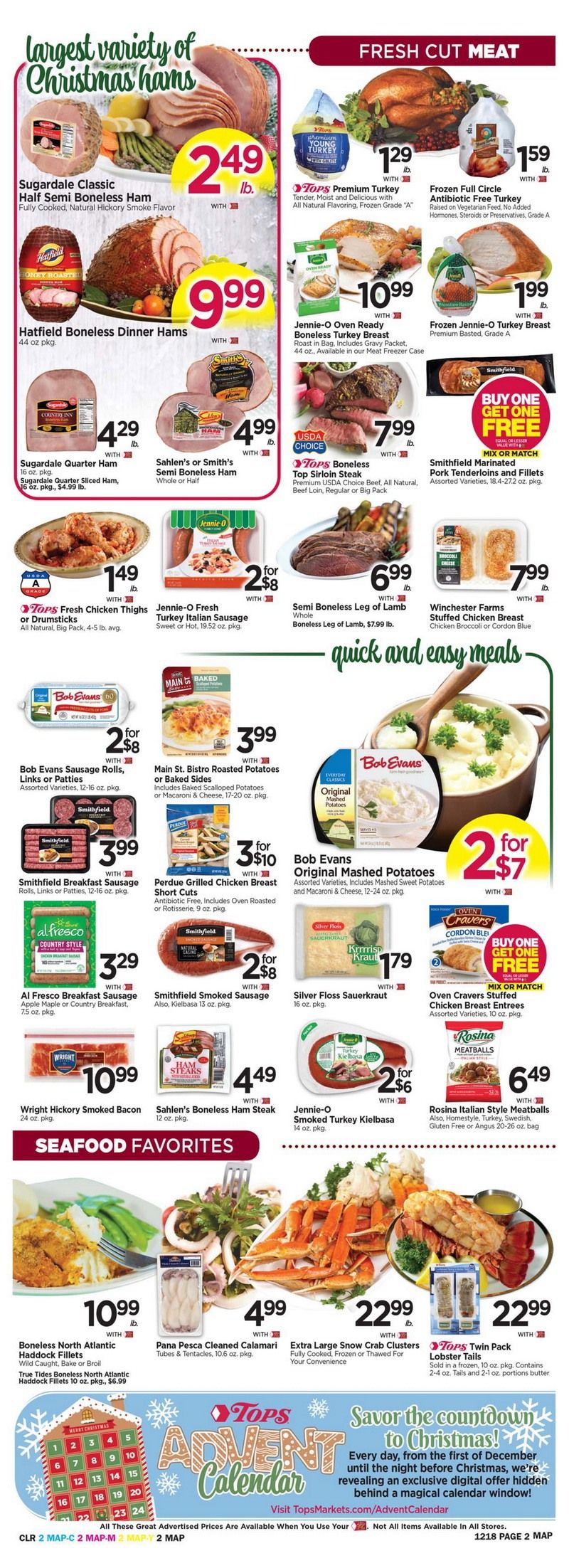 Tops Weekly Ad Dec 12 – Dec 18, 2021 (Christmas Promotion Included)