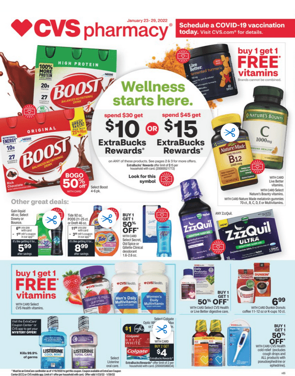 CVS Weekly Ad Jan 23 – Jan 29, 2022