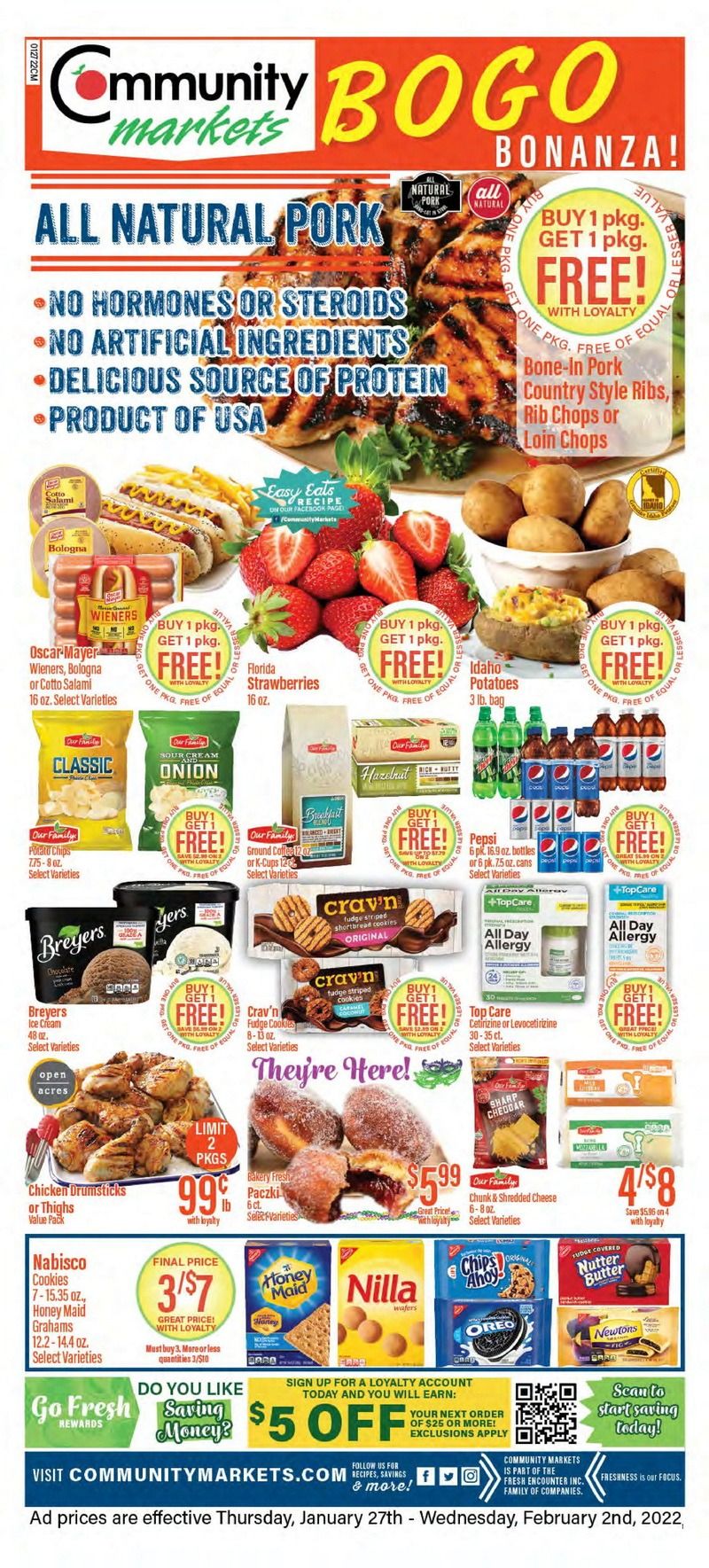 Community Markets Weekly Ad Jan 27 – Feb 02, 2022