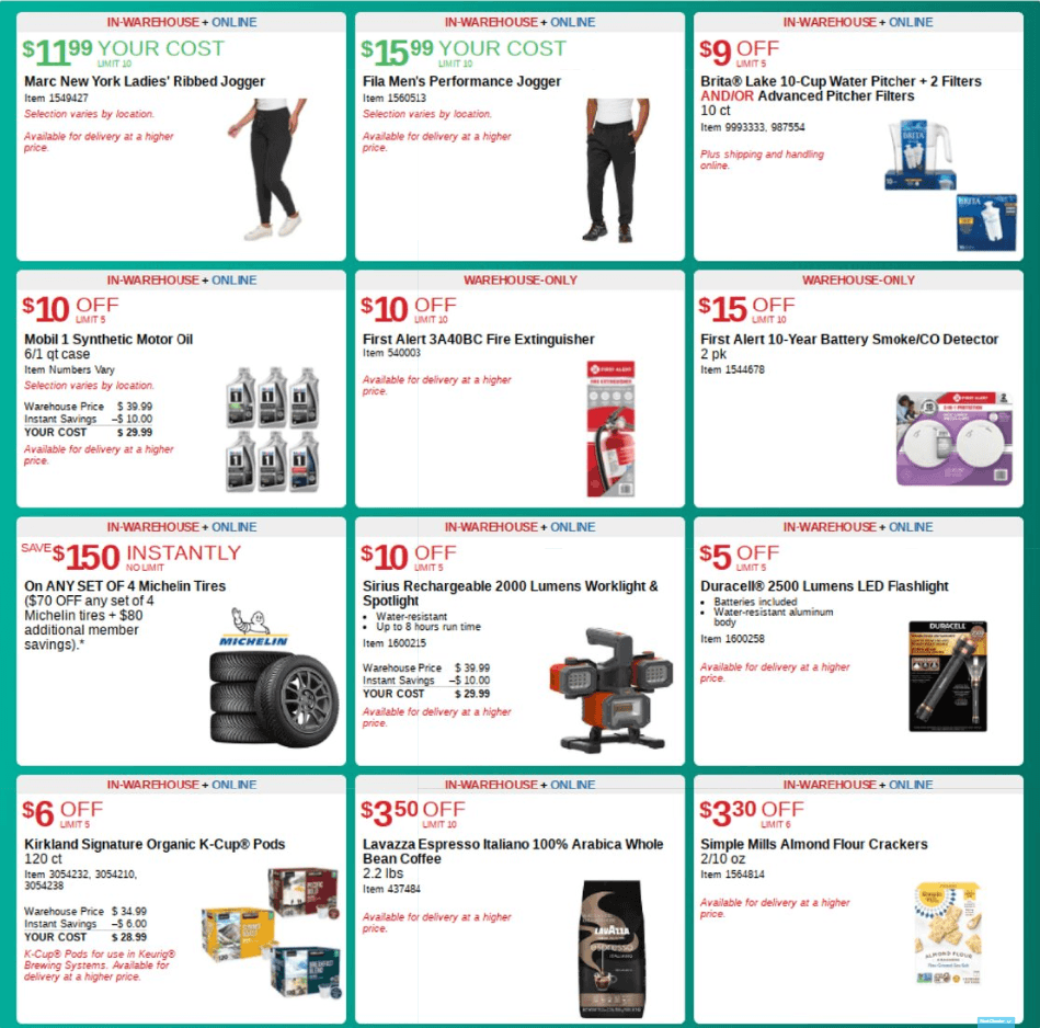 Costco Monthly Ad Dec 29, 2021 – Jan 23, 2022