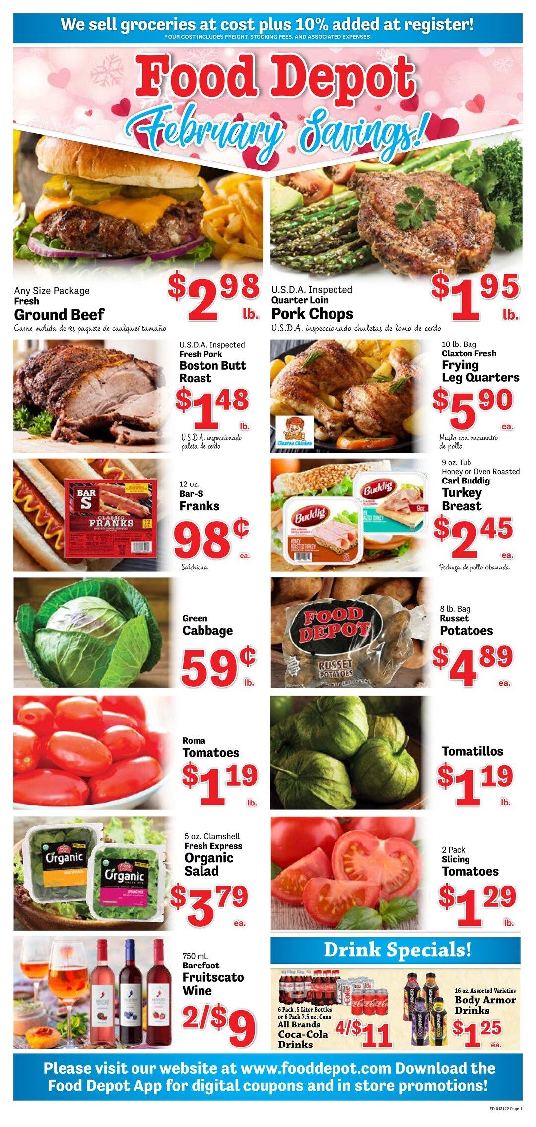 Food Depot Weekly Ad Jan 31 – Feb 06, 2022