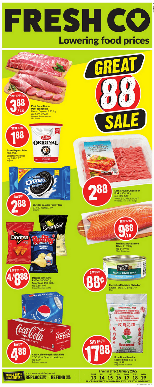FreshCo Weekly Ad Jan 13 – Jan 19, 2022