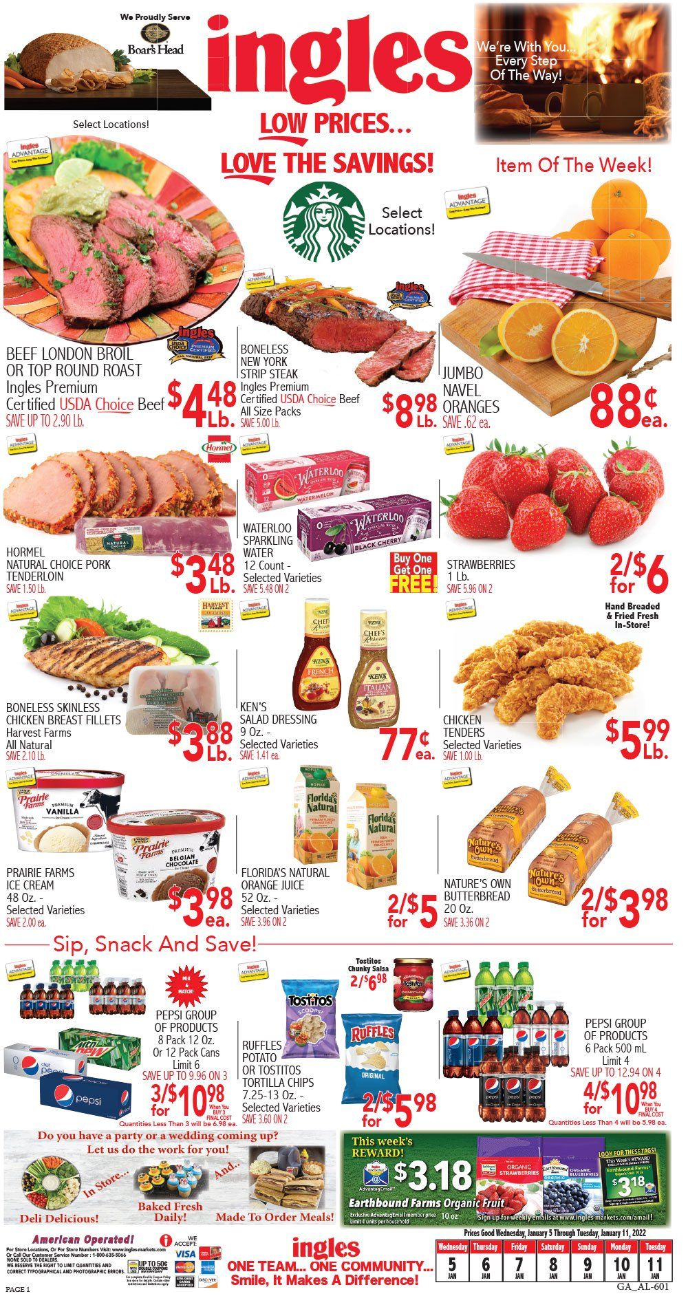 Ingles Weekly Ad Jan 05 – Jan 11, 2022