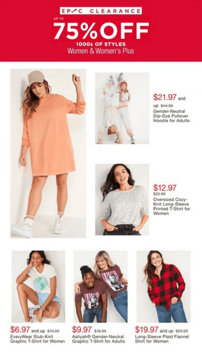 Old Navy Weekly Ad Jan 10 – Jan 17, 2022