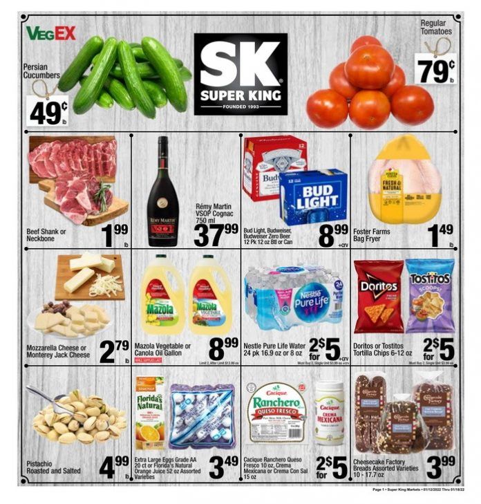 Super King Weekly Ad Jan 12 – Jan 18, 2022 - Part 2