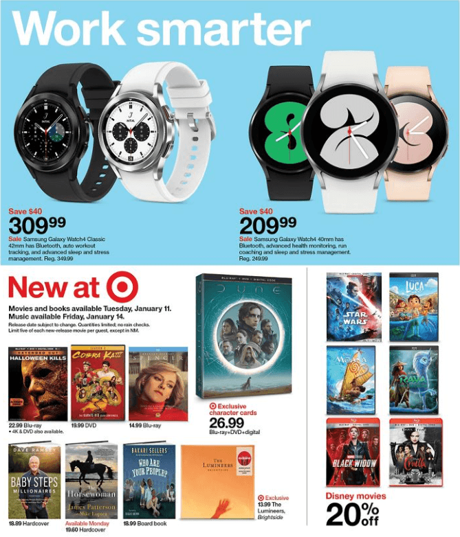Target Weekly Ad Jan 09 – Jan 15, 2022
