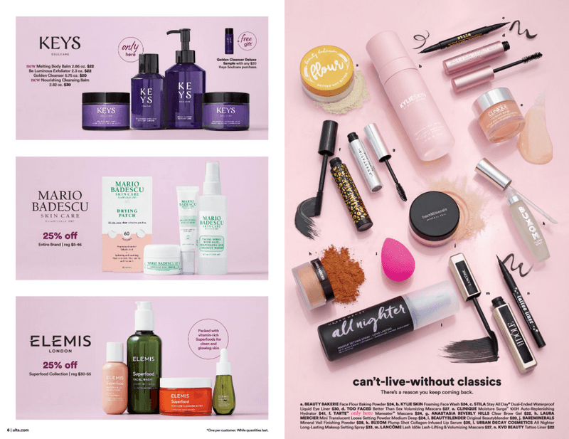 Ulta Beauty Weekly Ad Jan 23 – Jan 29, 2022