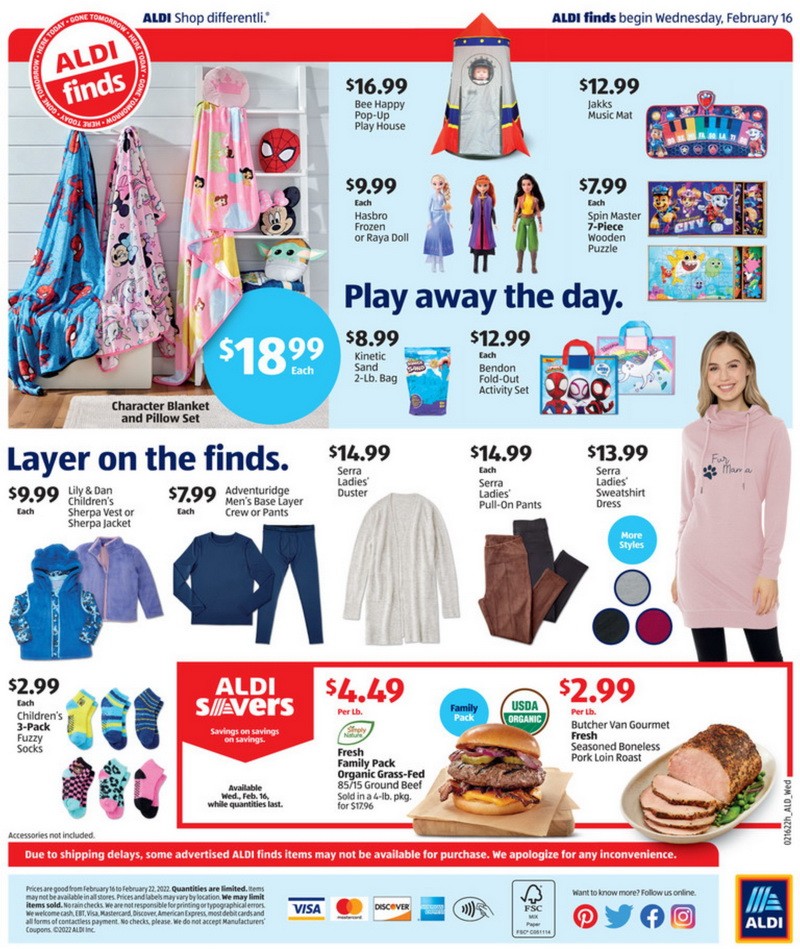 ALDI In-store Ad Sneak Peek Feb 16 – Feb 22, 2022