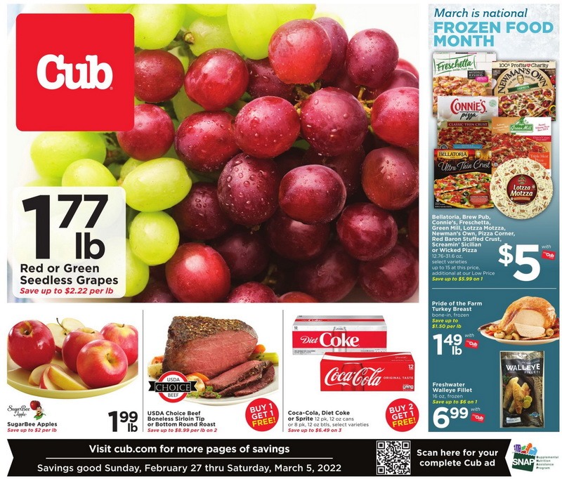 Cub Foods Weekly Ad Feb 27 – Mar 05, 2022