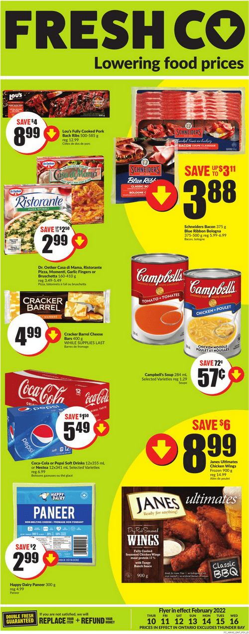 FreshCo Weekly Ad Feb 10 – Feb 16, 2022