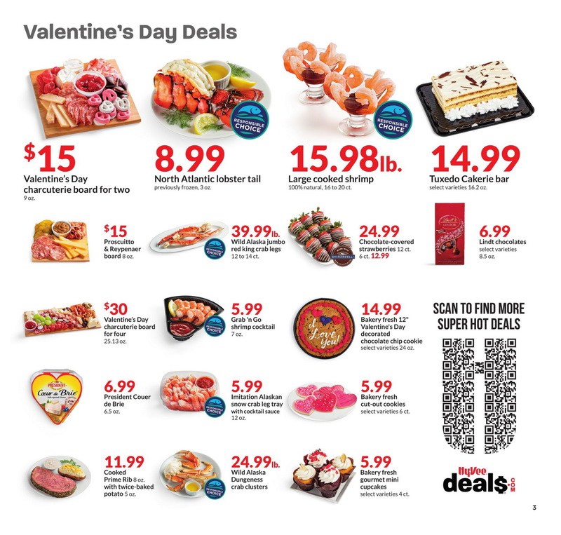 Hy-Vee Valentine's Day Ad Feb 02 – Feb 14, 2022