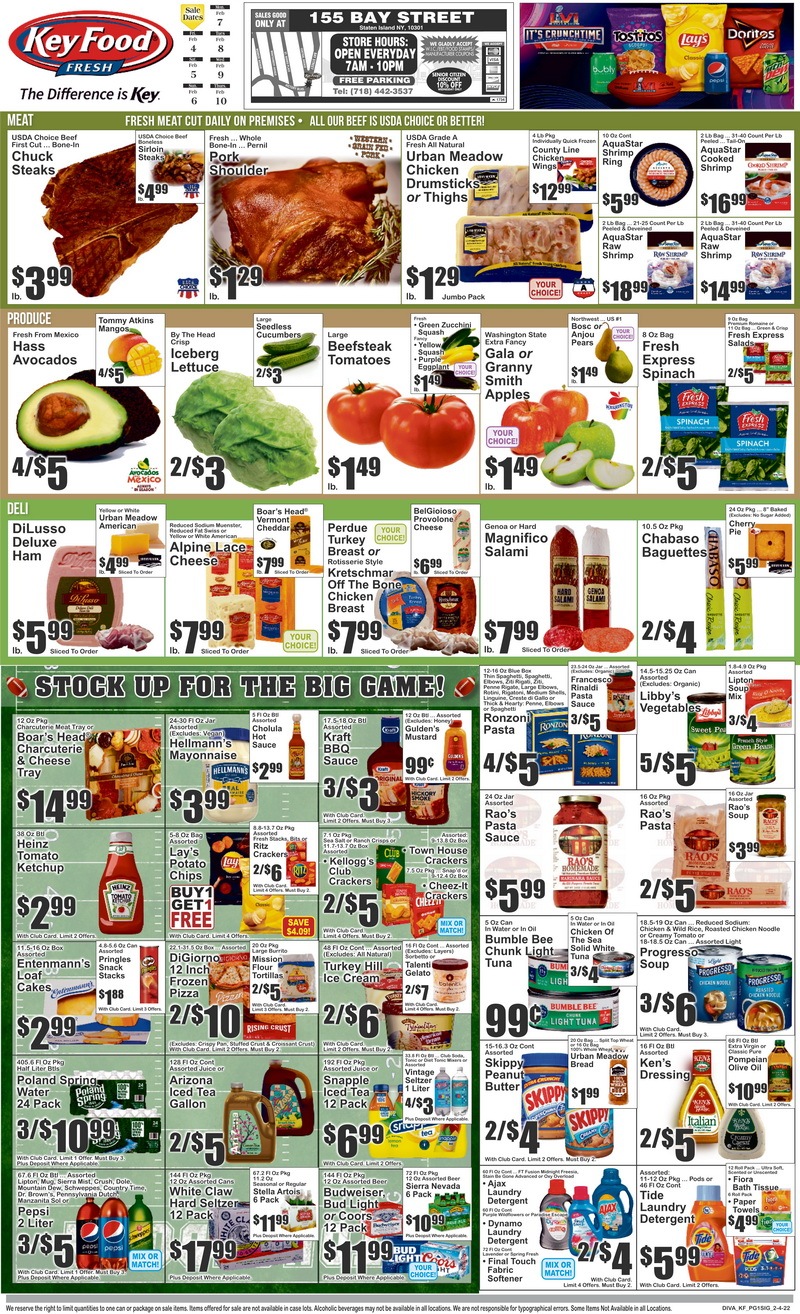 Key Food Weekly Ad Feb 04 – Feb 10, 2022