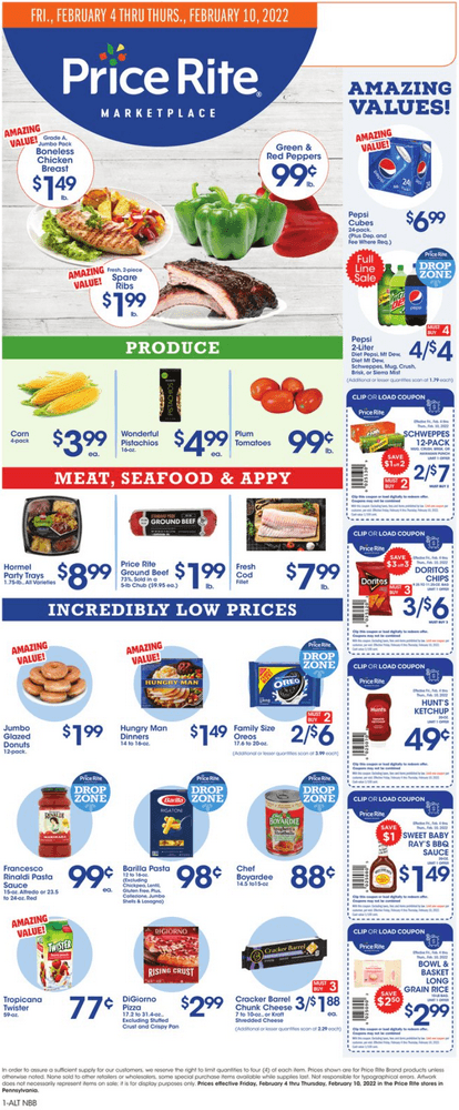 Price Rite Weekly Ad Feb 04 – Feb 10, 2022