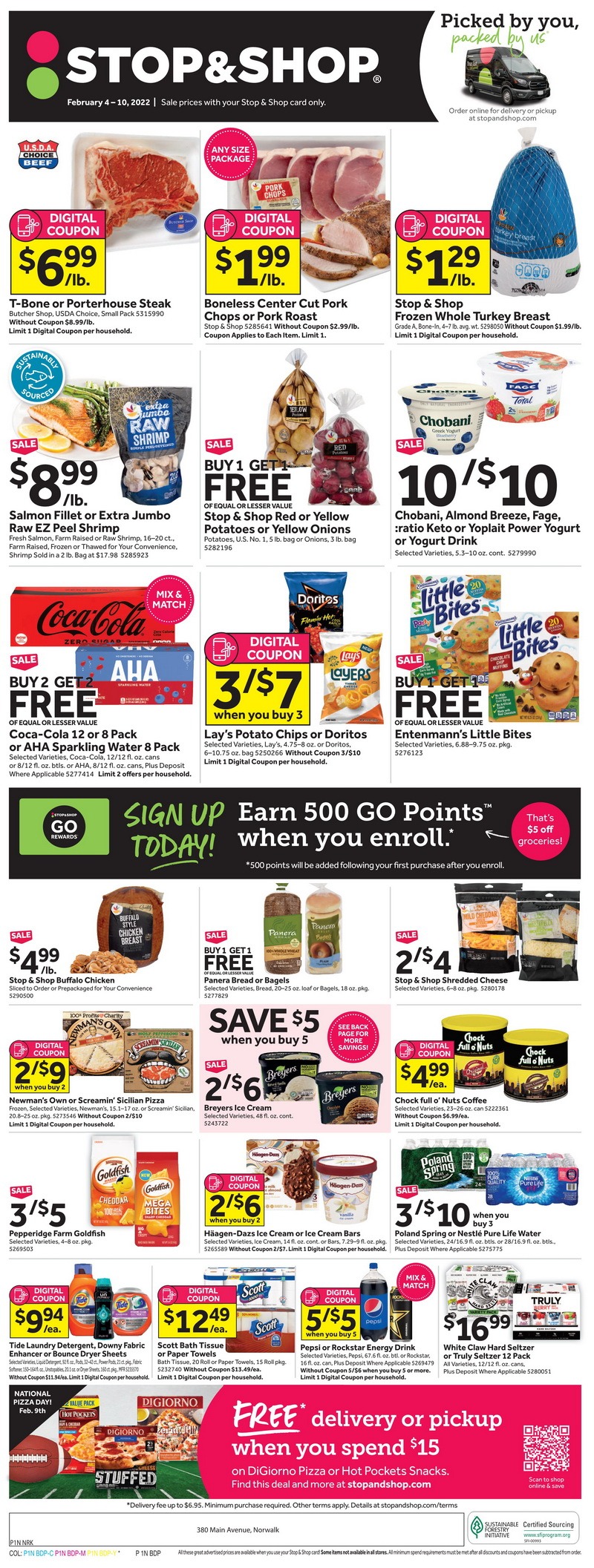 Stop & Shop Weekly Ad Feb 04 – Feb 10, 2022