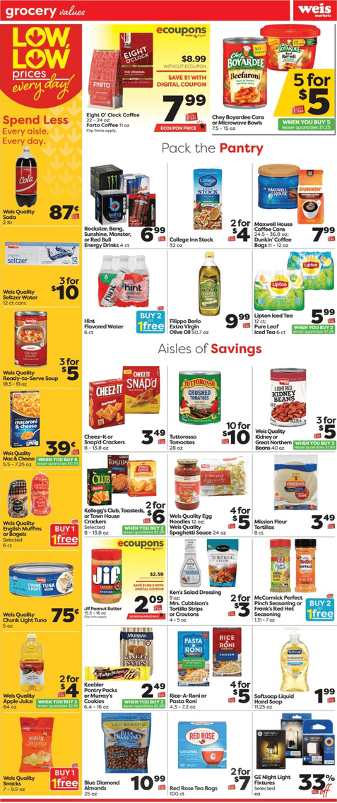 Weis Markets Weekly Sale Feb 17 – Feb 24, 2022