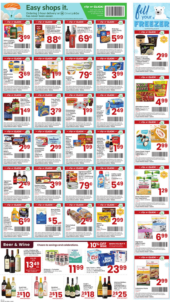 Albertsons Weekly Ad Mar 16 – Mar 22, 2022 (Easter Promotion Included)