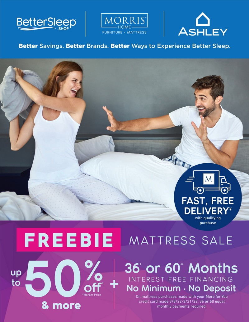 Ashley Furniture HomeStore Better Sleep Shop Ad