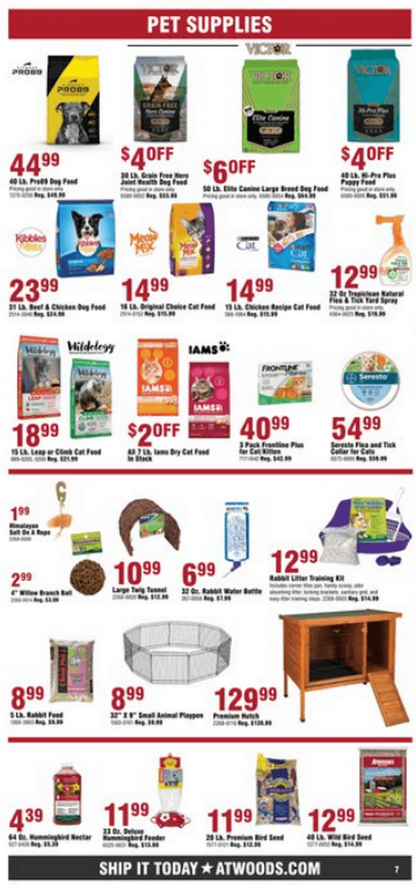 Atwoods Weekly Ad Mar 30- Apr 10, 2022