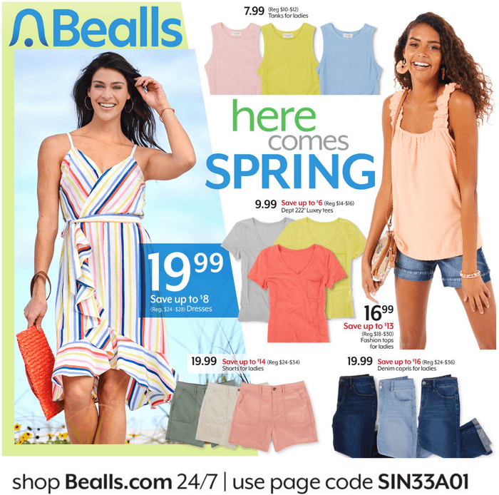 Bealls Weekly Ad Mar 16 – Mar 22, 2022