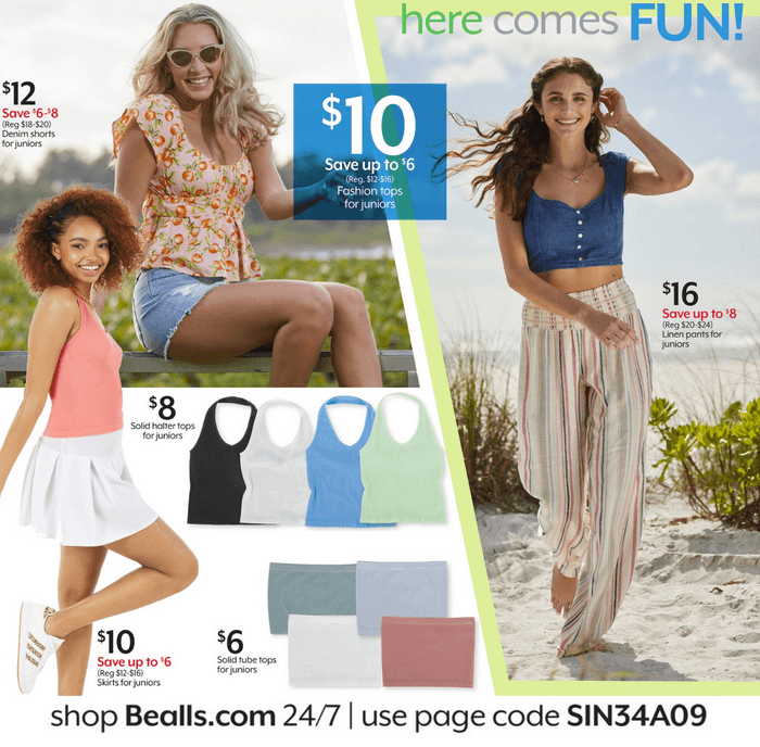 Bealls Weekly Ad Mar 23 – Mar 29, 2022