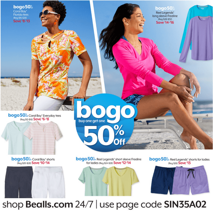 Bealls Weekly Ad Mar 30 – Apr 05, 2022