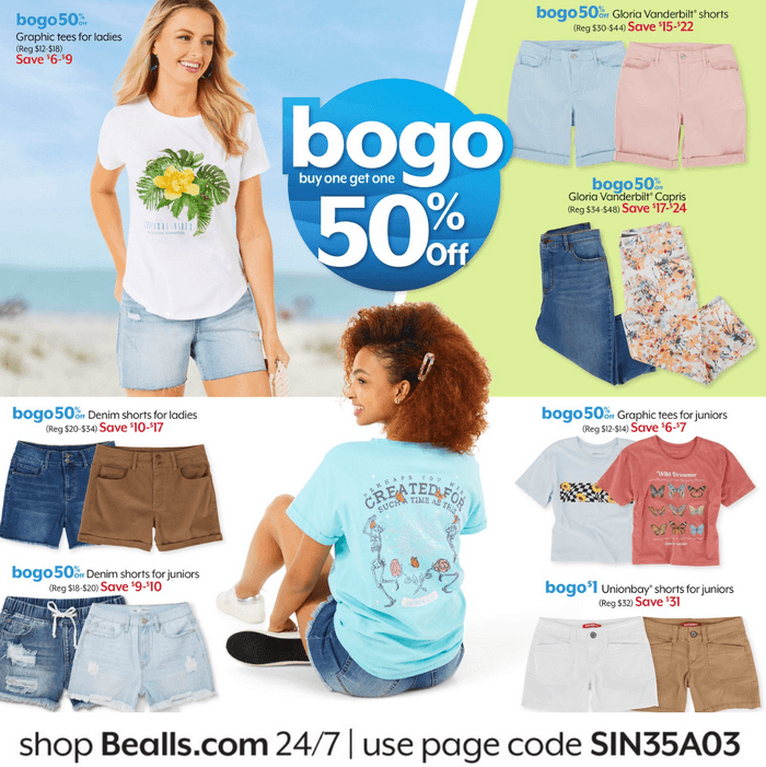 Bealls Weekly Ad Mar 30 – Apr 05, 2022