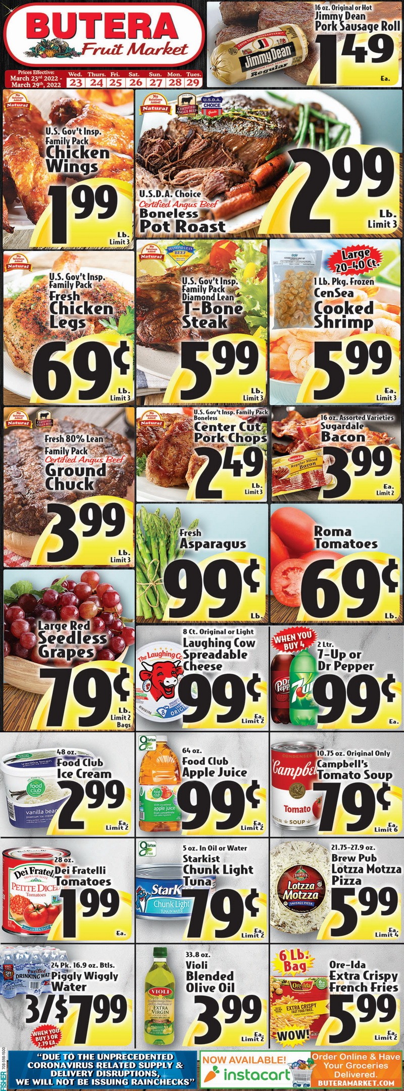 Butera Weekly Ad Mar 23 – Mar 29, 2022