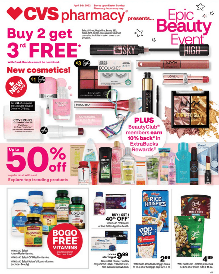 CVS Weekly Ad Apr 03 – Apr 09, 2022